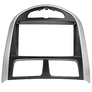 Mhakrl Car Center Stereo Audio Radio DVD GPS Plate Panel Frame Fascias Replacement Fit For Hyundai i-25 Accent Solaris Verna 2010+, for DODGE Attitude 2011+ 2 Din Dash Trim Kit