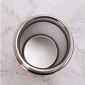 Stenof Bamboo Tea Tumbler with a long tea strainer and a spoon steel insulation 12 hours warmth| 450 ml leak proof tea, coffee and travel water flask| Eco-friendly travel bottle