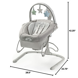 Graco Soothe 'n Sway LX Swing with Portable Bouncer, Modern Cottage Collection