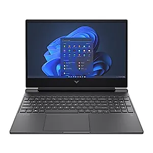 2022 HP Victus 15.6" 144Hz Gaming Laptop, Intel 12th Core i5-12450H, 16GB RAM, 1TB PCIe SSD, NVIDIA GeForce RTX 1650 Graphics 4GB, Backlit Keyboard, Windows 11 Pro, Mica Silver, 32GB USB Card