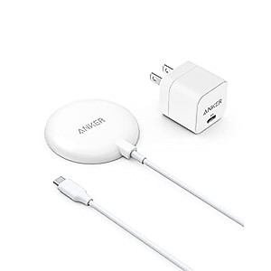 Anker 7.5W Magnetic Wireless Charger with USB-C Charger Bundle, 5 ft Built-in USB-C Cable, 313 , (Pad) Only for iPhone 14/14 Pro/14 Pro Max/13/13 Pro Max