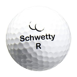 Schwetty Balls White Pair (includes 2 Golf balls)