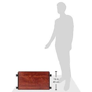 Lorell 87526 Keyboard Tray, 26"x15-3/8", Cherry