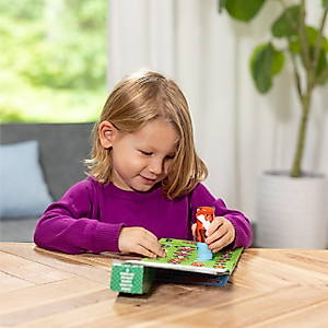 Melissa & Doug Sticker Wow!™ 24-Page Activity Pad and Sticker Stamper, 300 Stickers, Arts and Crafts Fidget Toy Collectible Character – Fox