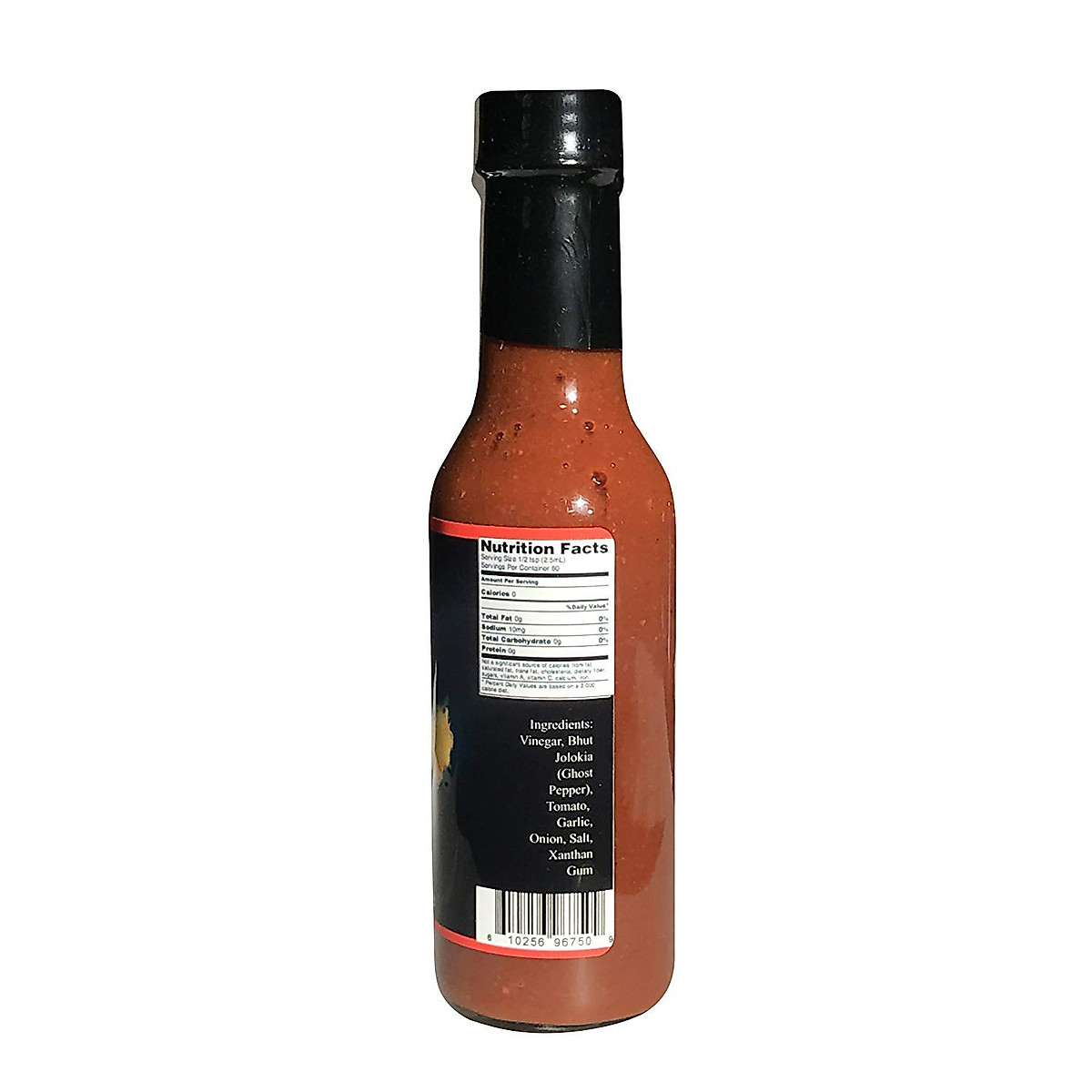 Ghost Pepper Hot Sauce 7 Whole Ghost Peppers Wicked Tickle Bhut Kisser Very Hot