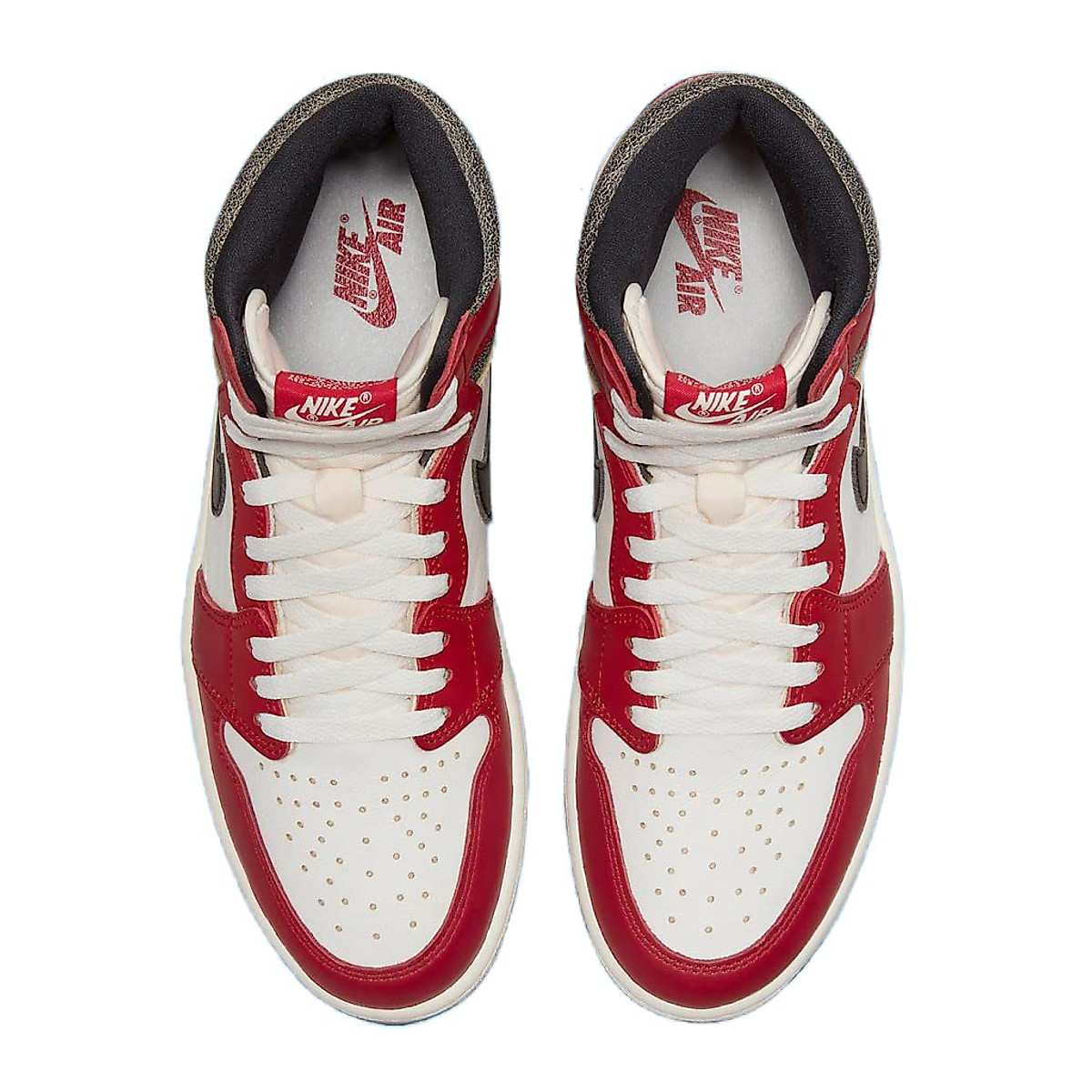 Jordan Mens Air 1 Retro High OG DZ5485 612 Chicago Lost and Found - Size 13