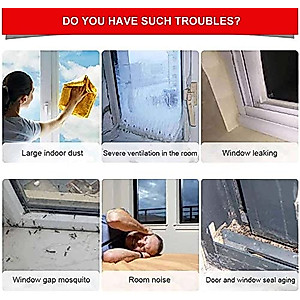 Silicone Seal Strip, Horuhue 16.4FT Transparent Door Strip Bottom Weather Stripping for Doors Silicone Sealing Sticker Adhesive for 0-30MM Doors and Windows Gaps(Width 45mm)