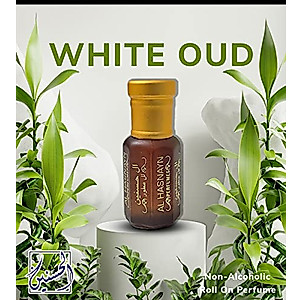 AL HASNAYN ENTERPRISES WHITE OUD Mens Cologne Perfume Essential oil Roll-On Attar (Limited Edition) 6ml Alcohol Free Natural Oud Perfumes Fragrance | Long Lasting Attar | Gifts for mens | (white oud)