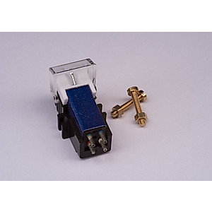 Cartridge and Stylus, needle with mounting bolts for Pioneer PL550, PL10, PL510, PL71, PL400, PL100, PL115D, PL120, PL300, PL514X, SPL100, PL112D, PL12D, PL117D, PL15R, PL514, PL50