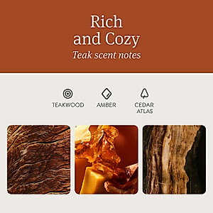 Drift Car Air Freshener - Wood Air Freshener - Car Odor Eliminator - Teak Scent Starter Kit