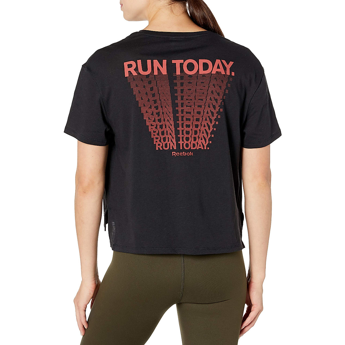 Reebok Graphic Tee, Black, L