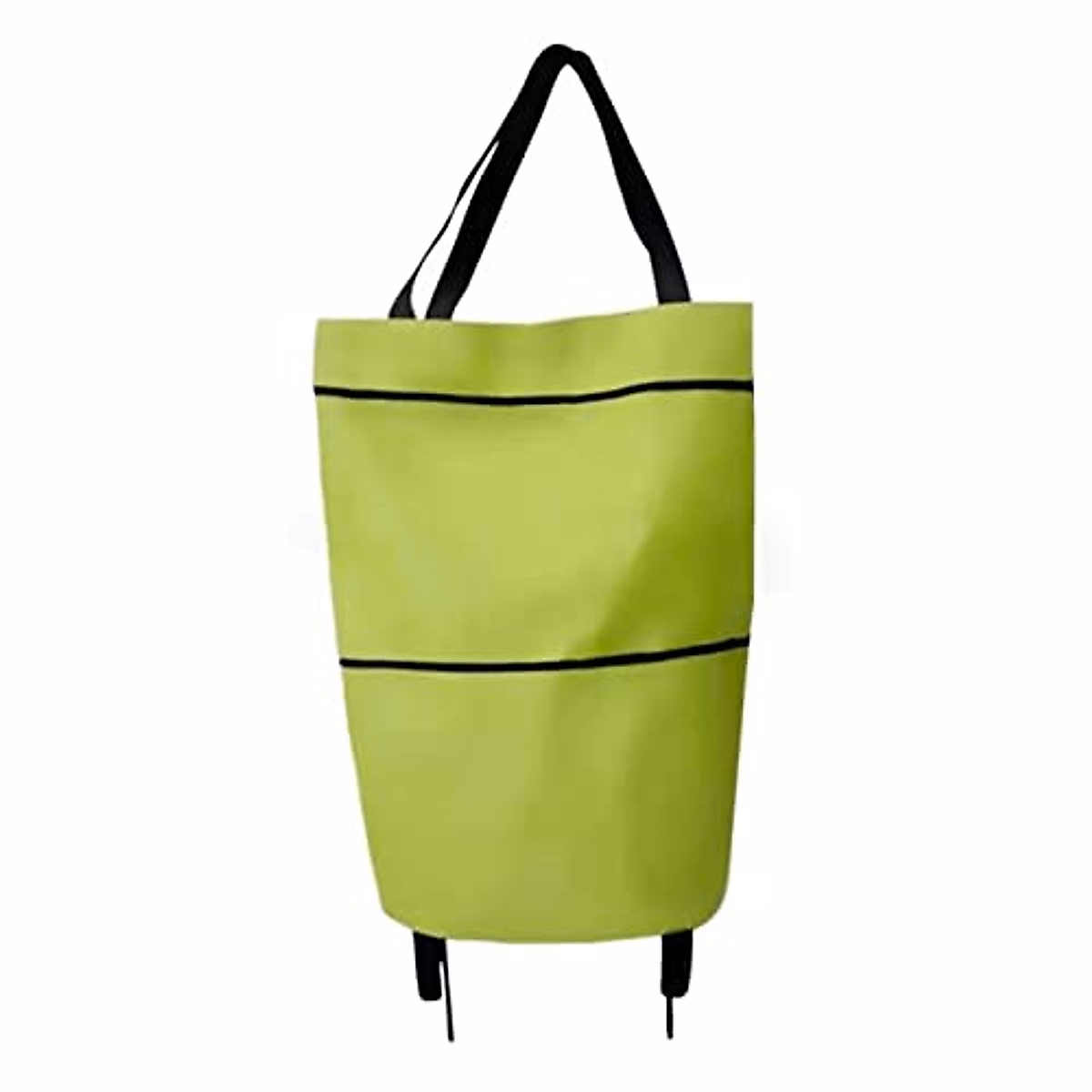 Collapsible Trolley Bags, Folding Shopping Bag with Wheels Reusable Grocery Bags Shopping Trolley Bag for Shopping Home Kitchen Supermarket Travel