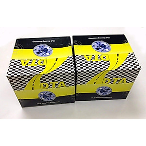 2 DTA Front Wheel Hub Wheel Bearing Repair Kits Left and Right Compatible with 2012-2018 Ford Focus, C-Max. Replaces Hub81, 510110