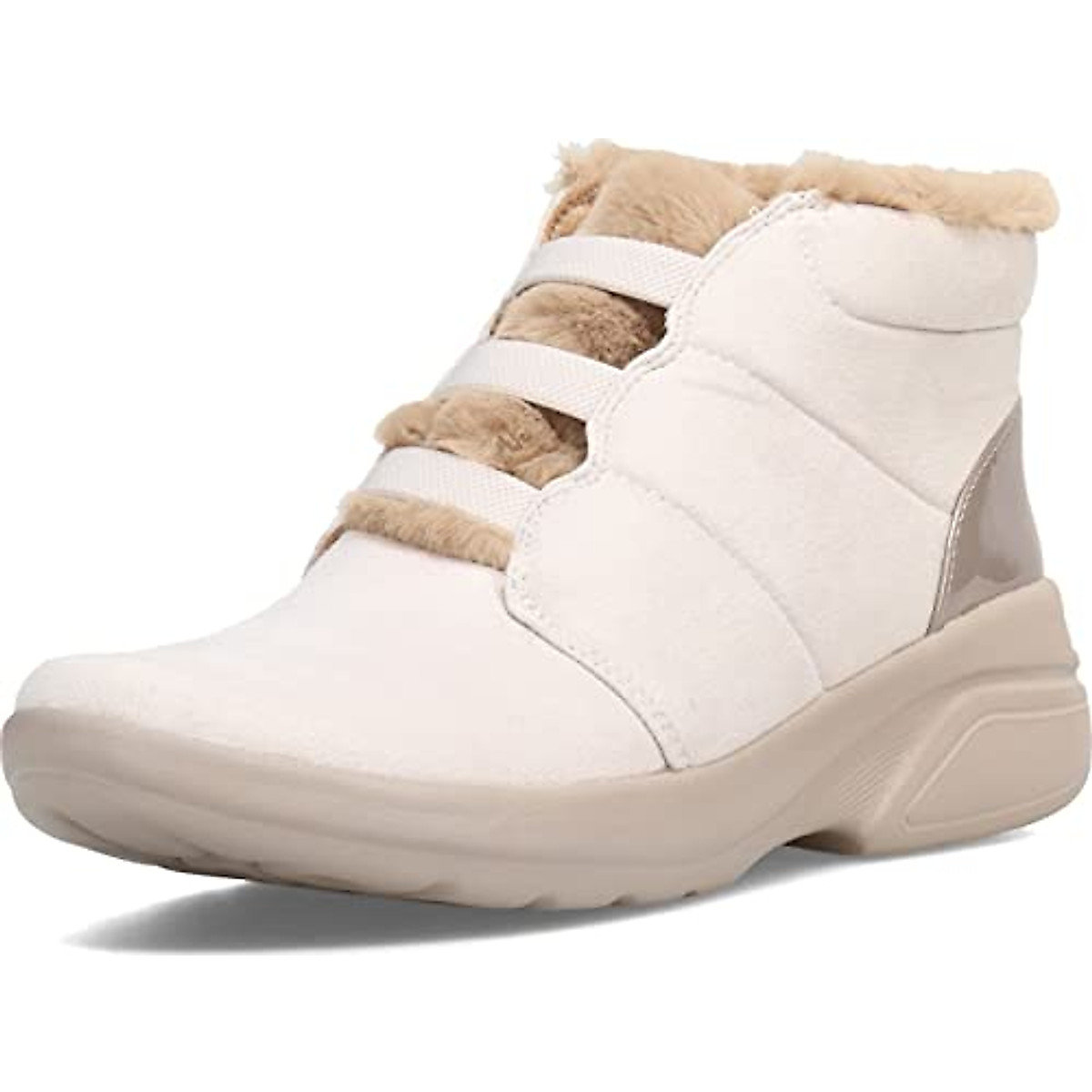 BZees Womens Golden Puff Ankle Boot Wind Chime Microfiber 9.5 M