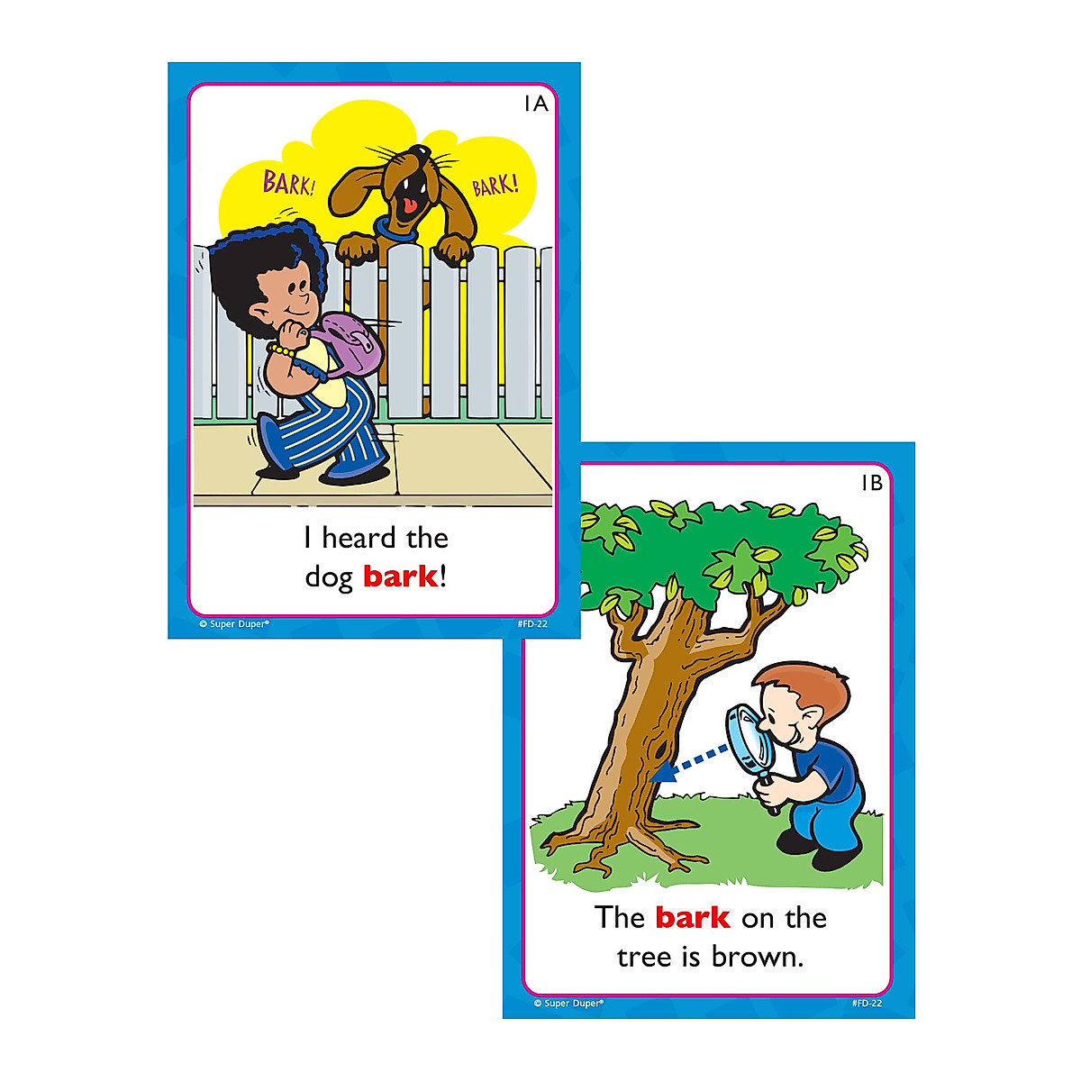 Super Duper Publications | Multiple Meanings Fun Deck Flash Cards | Educational Learning Resource for Children