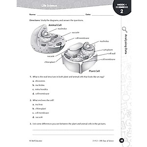 180 Days™: Science, Earth and Space Science for 6th Grade Practice Workbook for Classroom and Home, Cool and Fun Practice Created by Teachers (180 Days of Practice)