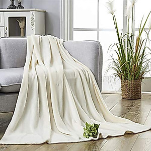 Morebee Arctic Owl Fleece Throw Blanket Soft Lightweight Blanket for Bed Couch Sofa Travelling Camping for Kids Girls Boys Adults(45"x 80")