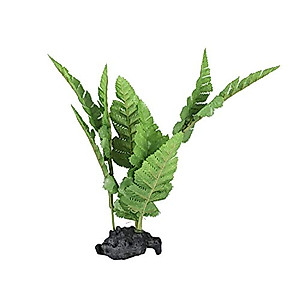 CNZ® 3 Pcs Assorted Lifelike Green Aquarium Plastic Plant Decoration