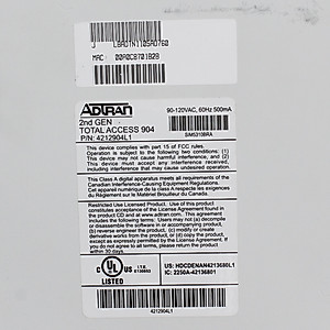 New - Adtran Total Access 904 Integrated Services Router - M89110