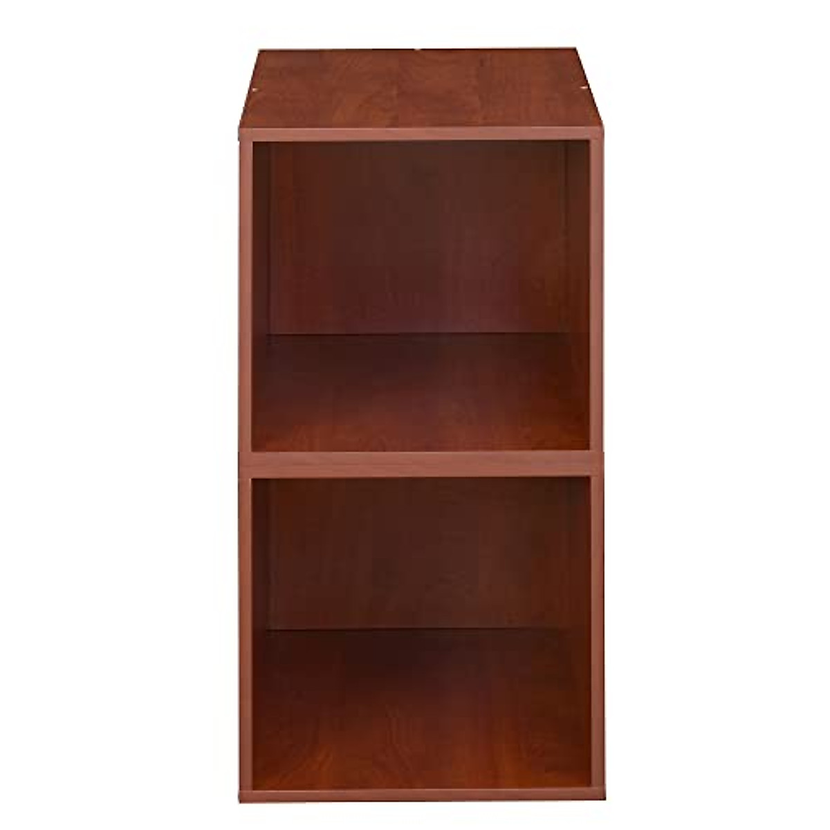 Niche Cubo Storage Organizer Open Bookshelf Set- 2 Cubes- Cherry
