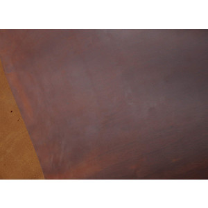 Leather Square 7-8oz (2.8-3.2mm) Thick Full Grain Cowhide Tooling Arts Crafts Leather Heavy Weight -Jeereal (Dark Brown, 6"x12")