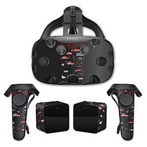MightySkins Skin Compatible with HTC Vive Full Coverage - Strange Map | Protective, Durable, and Unique Vinyl Decal wrap Cover | Easy to Apply, Remove, and Change Styles | Made in The USA