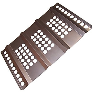 Music City Metals 96201 Stainless Steel Heat Plate Replacement for Select Steelman Gas Grill Models