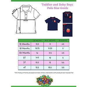 Isaac Mizrahi Loves Sesame Street Gang Elmo Baby Toddler Polo Collared Shirt (2T, Navy)