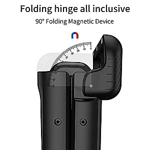 EAXER for Samsung Galaxy Z Fold 3 5G Case, Magnetic Hinge Protection Adjustment Kickstand Stand Shockproof Phone Case Cover (Silver)