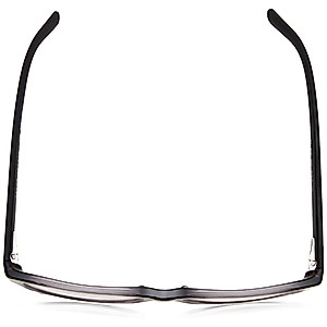 POLO RALPH LAUREN Mens PH2117 Rectangular Prescription Eyewear Frames, Shiny Transparent Grey/Demo Lens, 54 mm