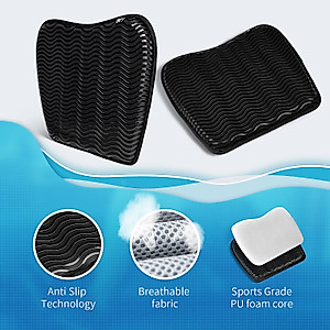 Hornet Watersports Kayak Seat Cushion, Ideal Kayak Accessories for Men and Women, Kayaking Accessories Kayak Seat Pad, Anti Slip Kayak Gel Seat