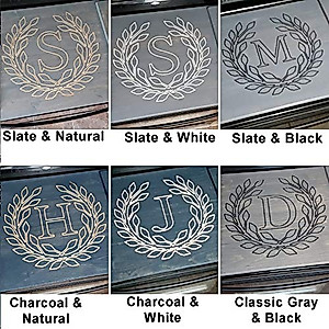 Stove Top Cover with Personalized Carving