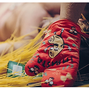 Impasta Oven Mitt Funny Noodle Disguise Imposter Hilarious Graphic Novelty Kitchen Glove Funny Graphic Kitchenwear Funny Food Novelty Cookware Red Oven Mitt