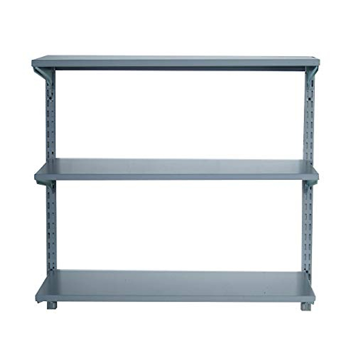 Triton Storability Products 1794 Wall Mount Shelving Unit with 3 Steel Shelves