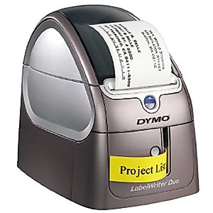 DYmo Labelwriter 400 Duo is another Dymo product that will print on thermal address labels and also if you like it will print label maker style labels for you as well!