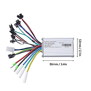 Pegau 350w Brushless Motor Controller, High Temperature LED Display for Electric (36V)
