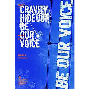 Cravity Season3. Hideout: Be Our Voice Version.2 CD+132p PhotoBook+1p Sticker+1p Polaroid+Tracking Kpop Sealed