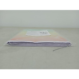 QUERICKY 4 Pack Pastel Rainbow Tablecloths, 51x87'' Plastic Disposable Rectangle Pastel Rainbow Table Cover for Girls Rainbow Birthday Party Decorations Baby Shower Party Supplies