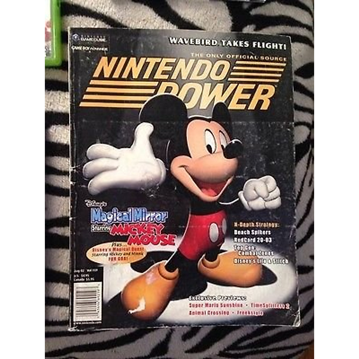 Nintendo Power Magazine Magical Mirror Mickey Mouse Volume 159