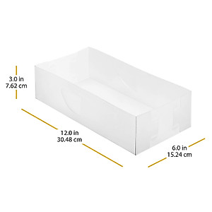 Whitmor Drawer Organizers, Medium, S/2,White