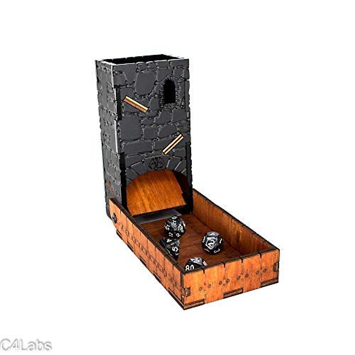 C4Labs Travel Portable 6.5" Draw Bridge Dice Tower – Dragonstone