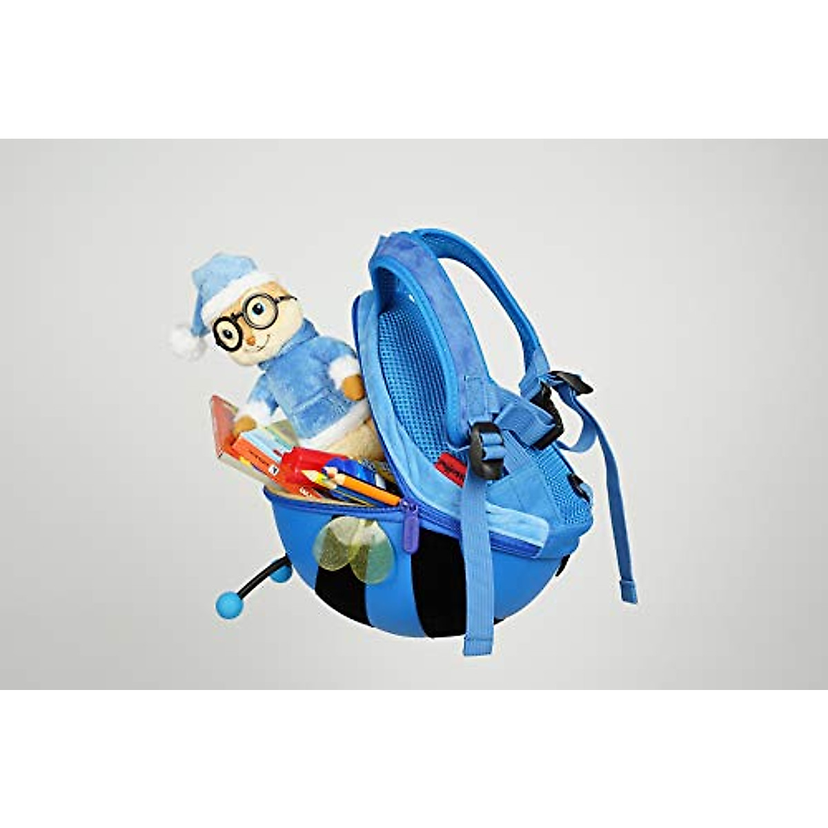 KIDDIETOTES Bumblebee Backpack for Kids, Toddlers, and Children - Perfect for Daycare, Preschool, and Pre-K