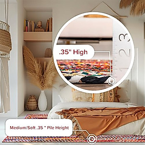 nuLOOM Tammara Bohemian Hand Braided Area Rug, 3x5, Multi