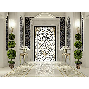 AMERIQUE Gorgeous 5 Feet Dense Triple Ball-Shaped Boxwood Topiary Artificial Tree Silk Plant, with Decorative Pot, Feel Real Technology, Super Quality, Green