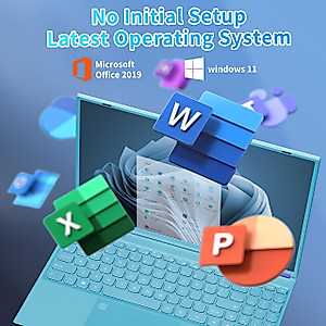 16inch Green Laptop 16G RAM 1TB SSD Ultra-Narrow bezels 2.5K FHD(2560x1600) IPS Screen/N5095 CPU,Win 11 Pro PC with Full Size Numeric Color Backlit KB/Fingerprint(16G+1TB)