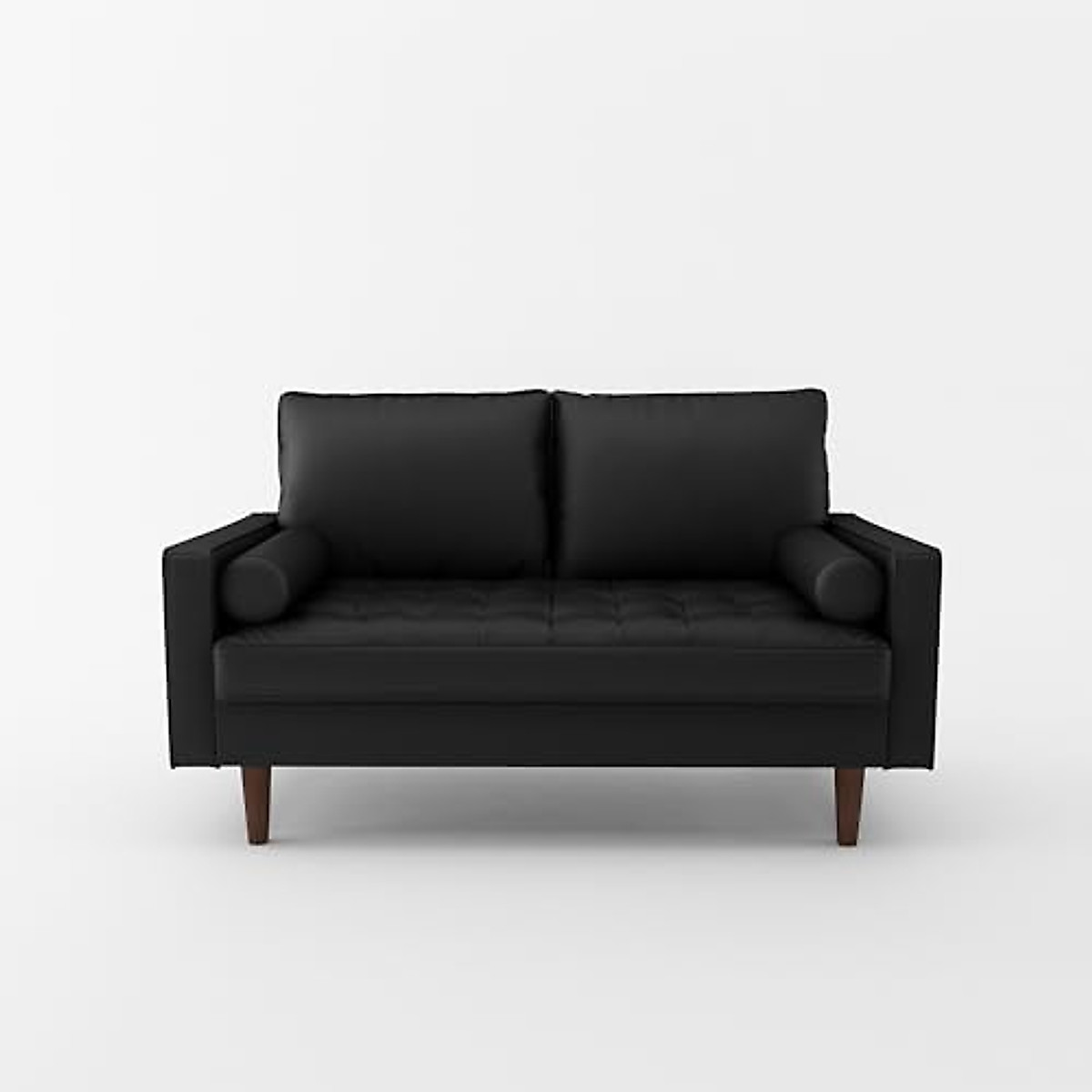 uhome Sofas, 2 Seat, Black