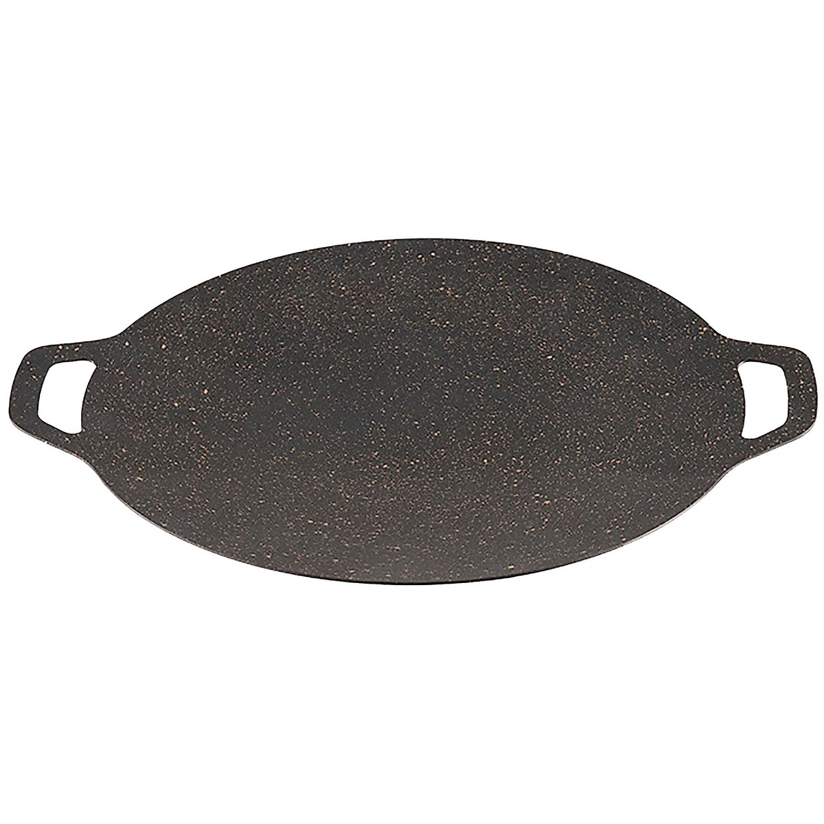 YIKANGHENG Thin Korean Grill Pan, 9 Inch Iron with Non-stick Coating Baking Tray on Heating Stove for Home, Party Travel and Outdoor (9 inch)