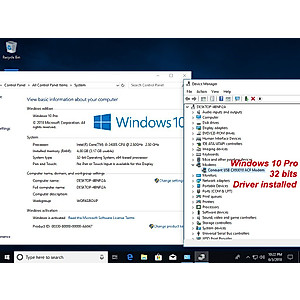 USB 56K External Dial Up Fax Data Modem Windows 10 / 8 / 7 / XP / Vista