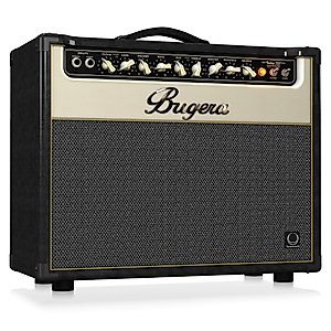 Bugera V22 INFINIUM 22-Watt Vintage 2-Channel Tube Combo with INFINIUM Tube Life Multiplier, Original Turbosound Speaker and Reverb