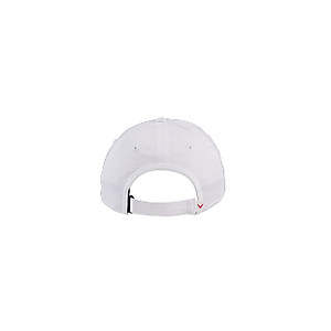 Callaway Golf Women's Heratige Twill Cap Collection Headwear (White/Coral)